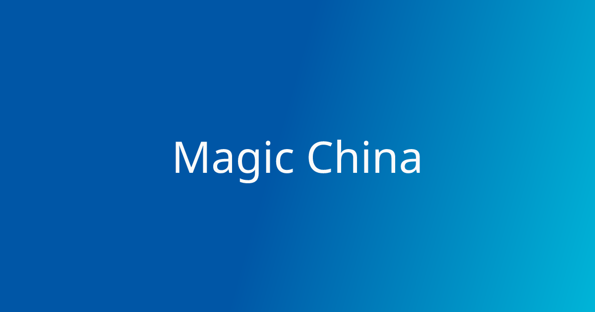 Magic China | Best chinese in Longview, TX | Menu
